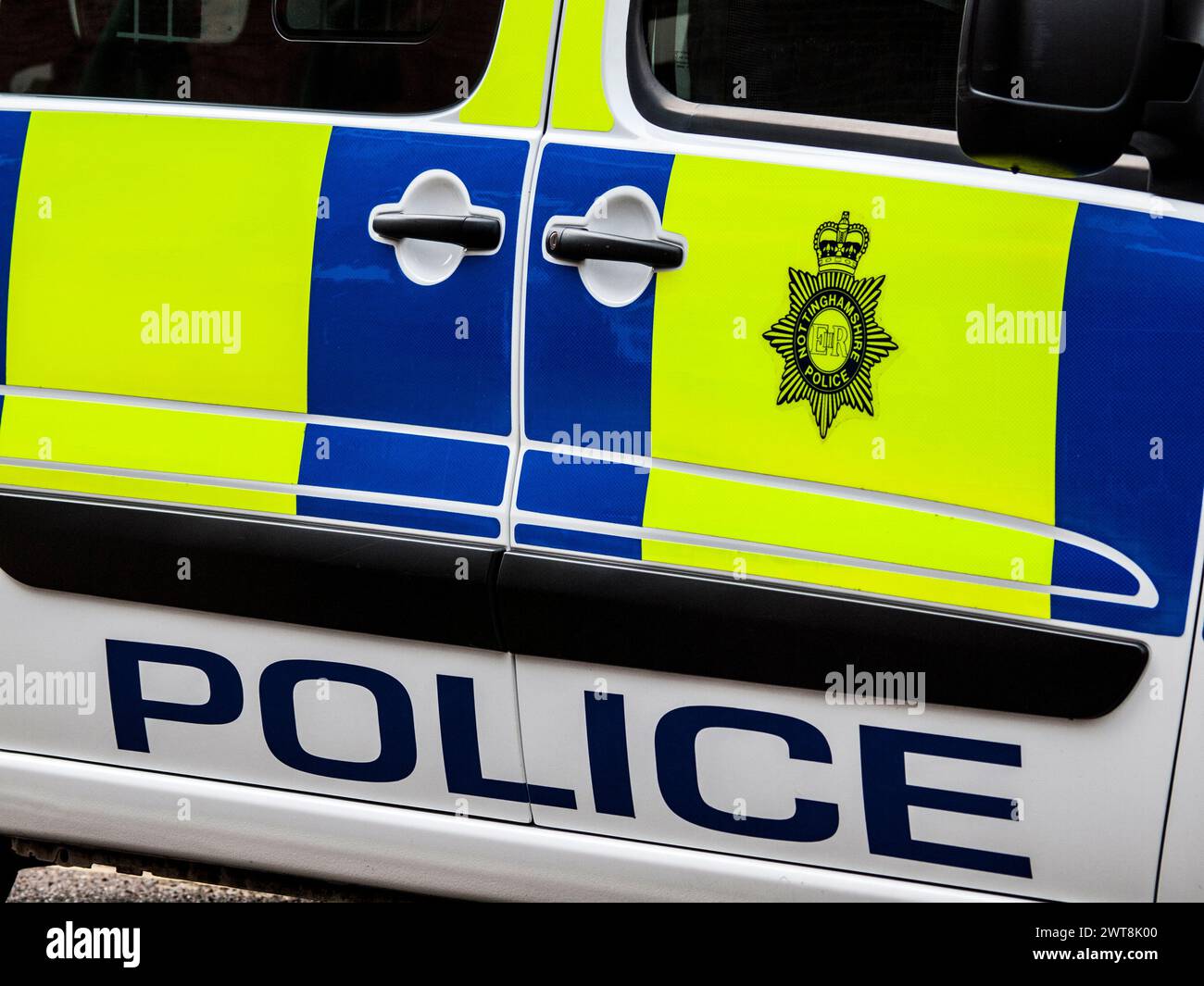 Nottinghamshire Police Car Markings, Shot on Coronation Street, Retford ...