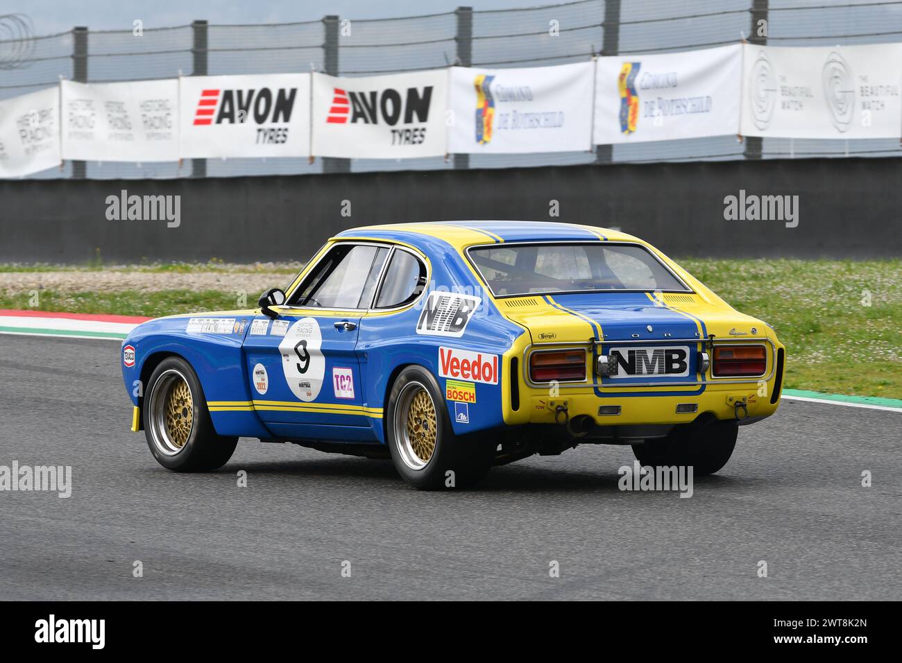 Scarperia, 2 April 2023: Ford Capri RS 2600 1973 in action during ...