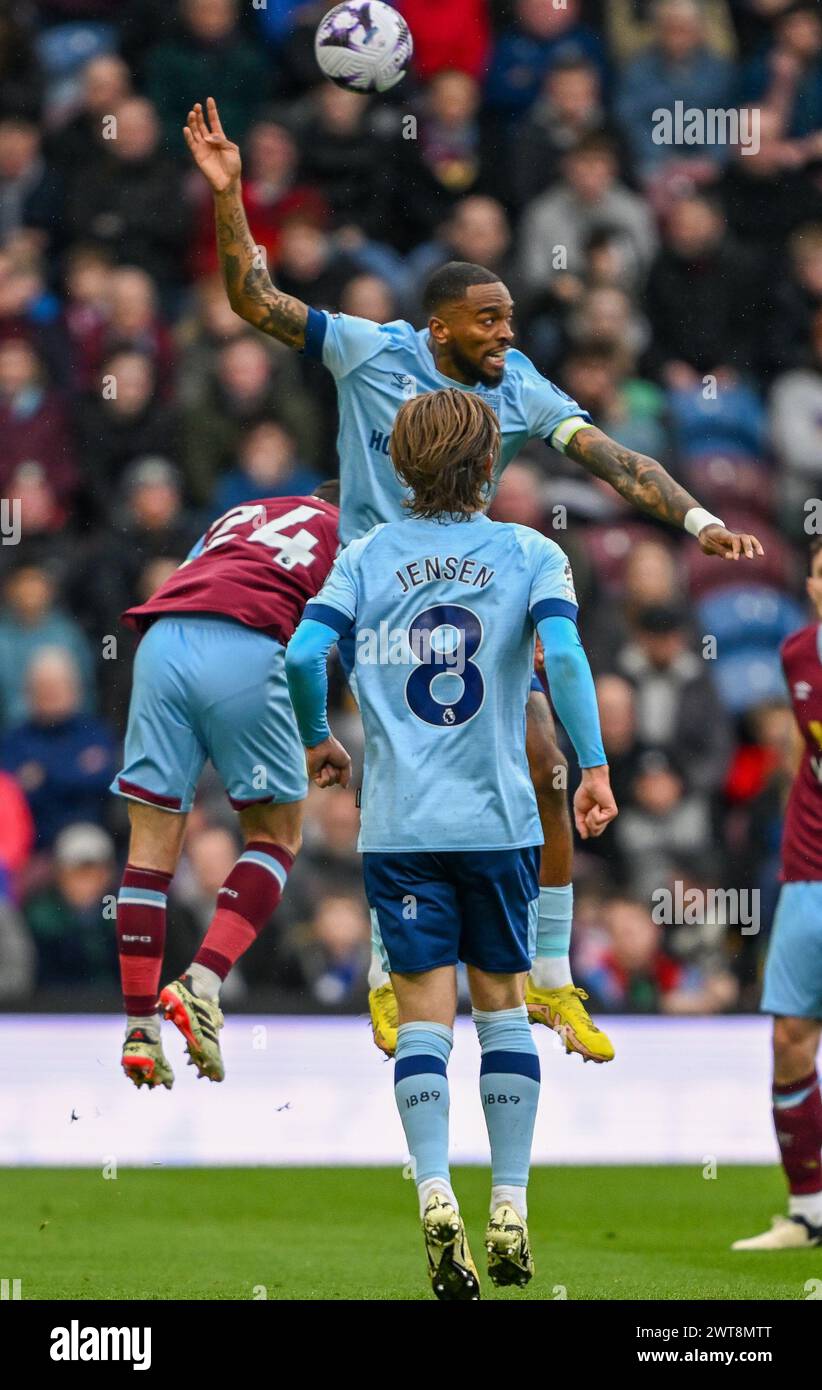 Turf Moor, Burnley, Lancashire, UK. 16th Mar, 2024. Premier League ...
