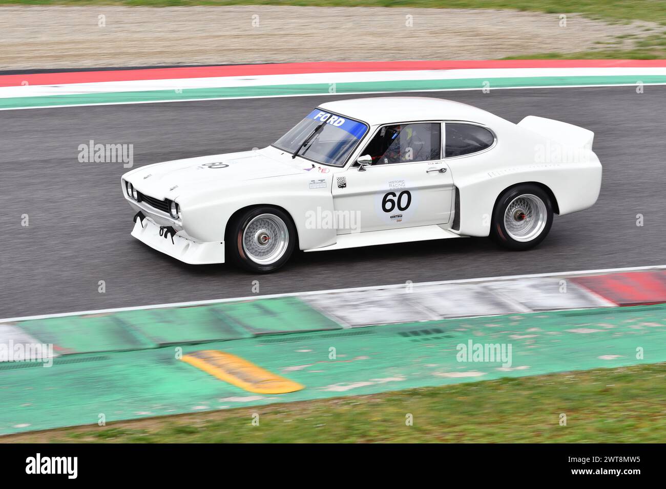 Scarperia, 2 April 2023: Ford Capri RS 3100 Cologne 1974 in action ...