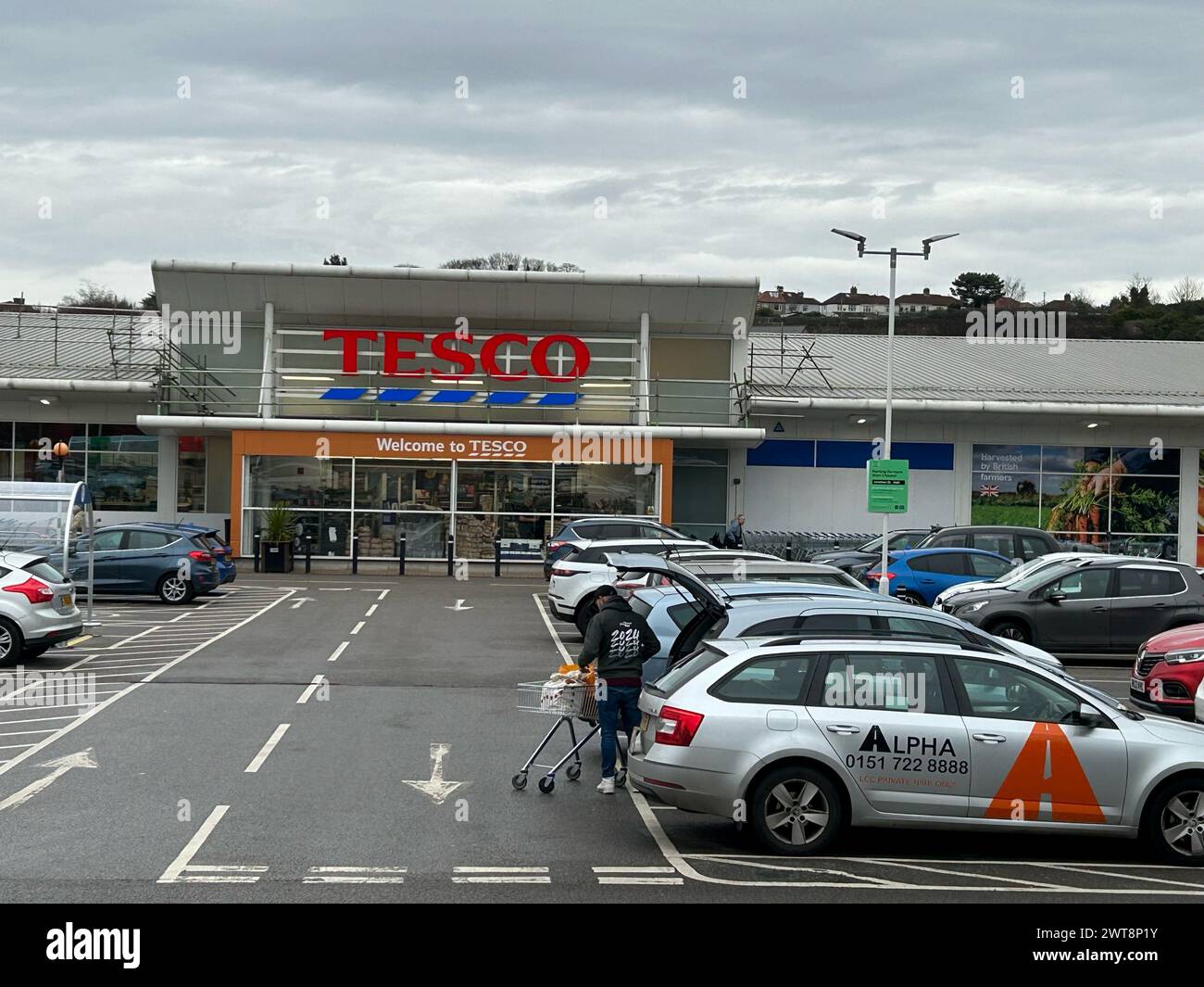 The Tesco store in Woolton village. Tesco says it is working to fix a ...
