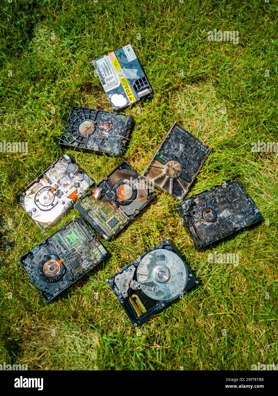 Computer file on fire hi-res stock photography and images - Alamy