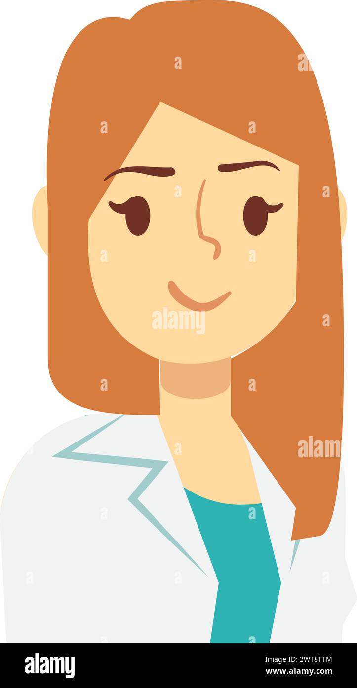 Young female scientist chemist medical Cut Out Stock Images & Pictures ...