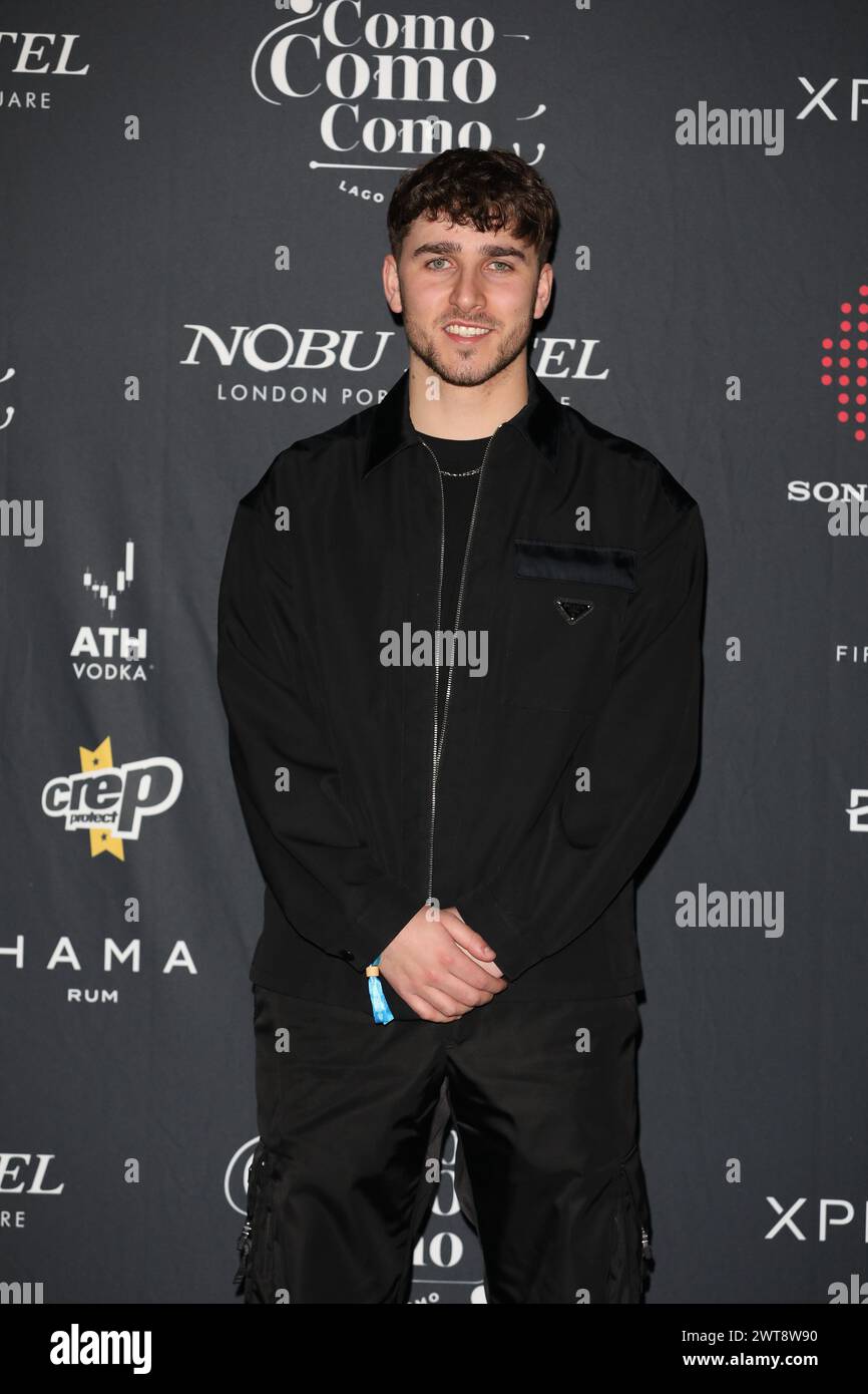 Casso attends Sony Music UK Brit Awards 2024 After Party at Nobu Hotel ...