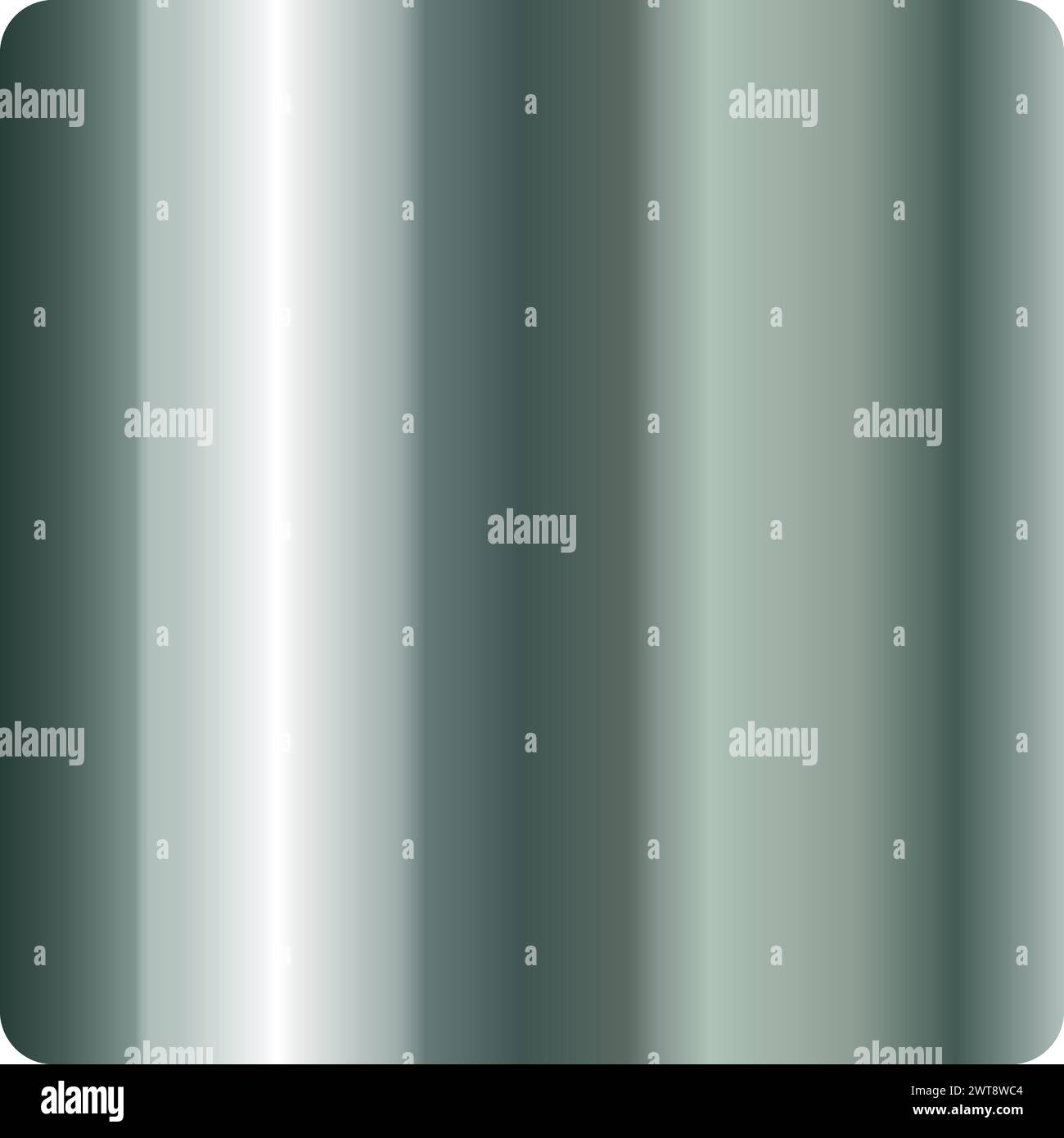 Chrome realistic gradient. Shiny metal. Polished steel Stock Vector ...