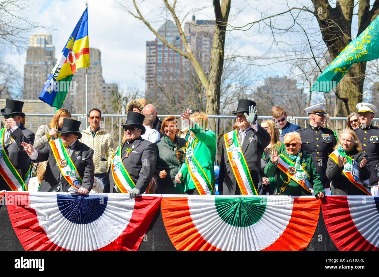 Irish parade 2024 image hi-res stock photography and images - Alamy
