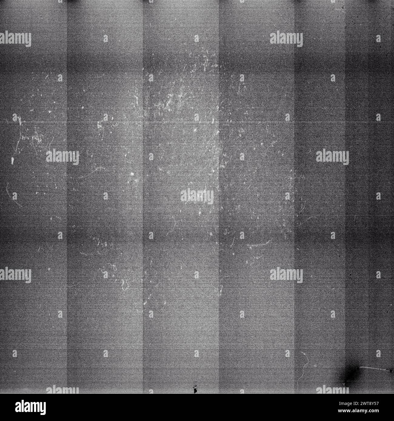 Blank grained film strip texture background with heavy grain and dust ...