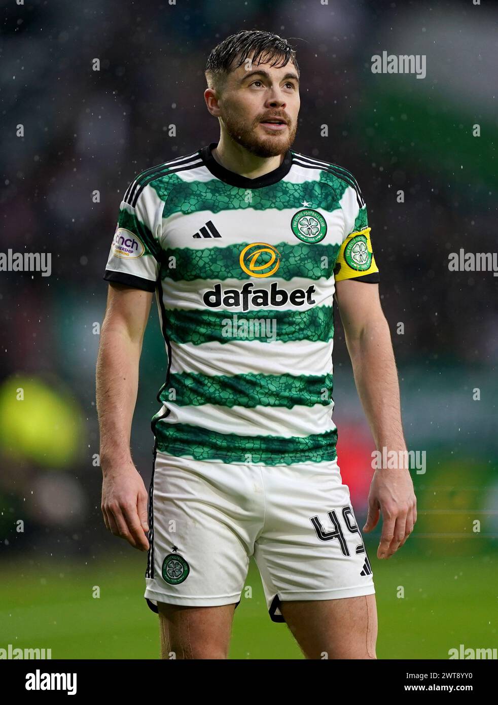 Celtic's James Forrest during the cinch Premiership match at Celtic ...