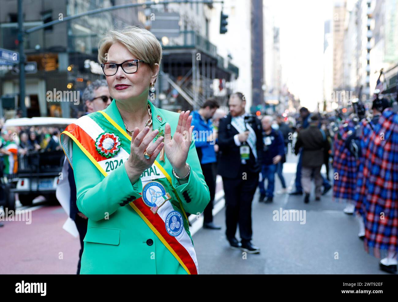 New York, United States. 15th Mar, 2024. CEO of Heineken USA and Grand ...