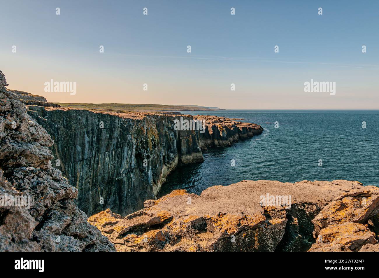 The Burren National Park is a protected area in Ireland comprising 1673 ...
