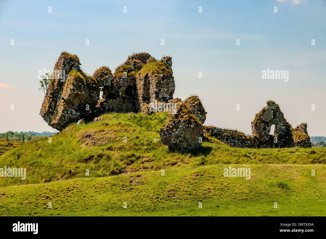Clonmacnoise was founded in 545 by St Ciarán where the main east-west ...