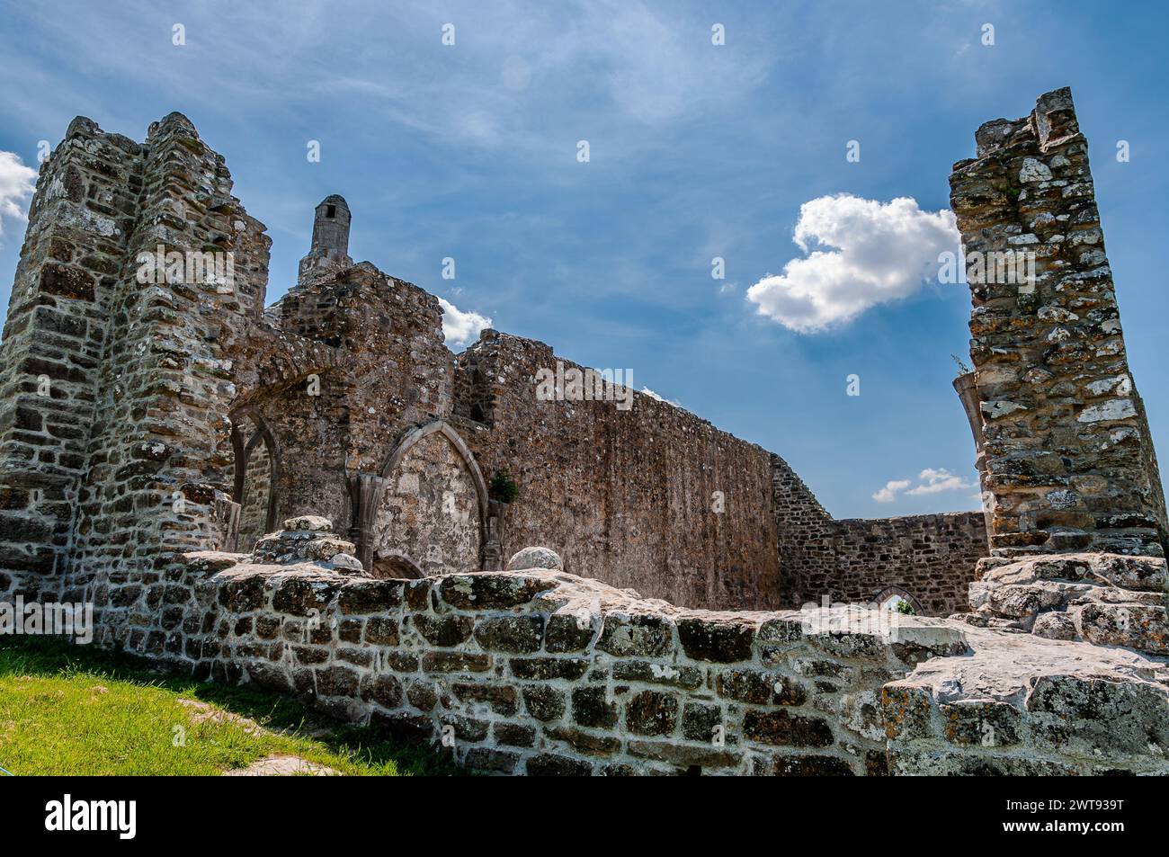 Clonmacnoise was founded in 545 by St Ciarán where the main east-west ...