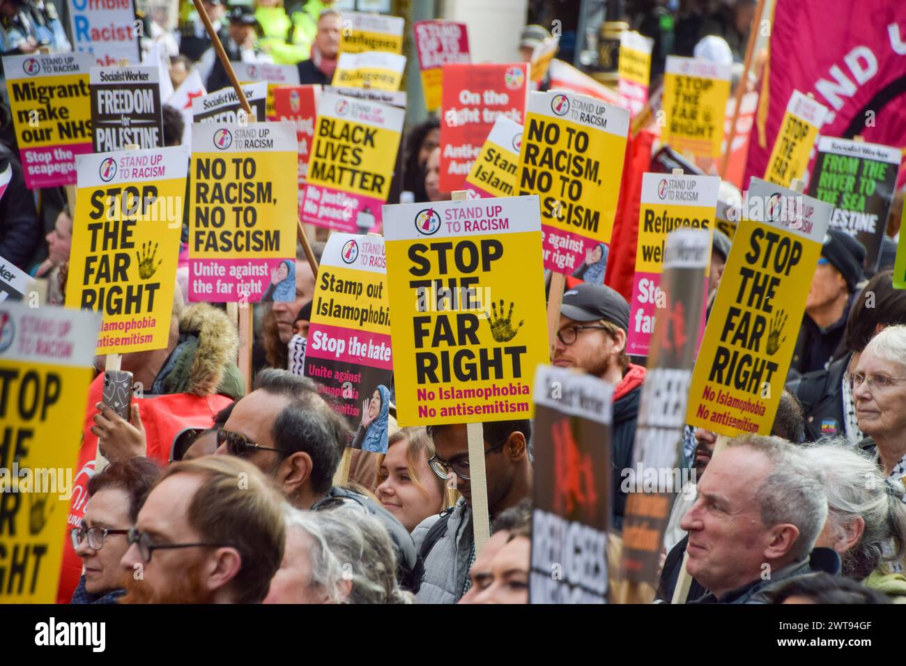 Stop the far right hi-res stock photography and images - Alamy