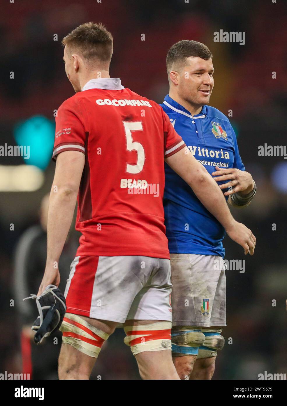 16th March 2024; Principality Stadium, Cardiff, Wales: Six Nations ...