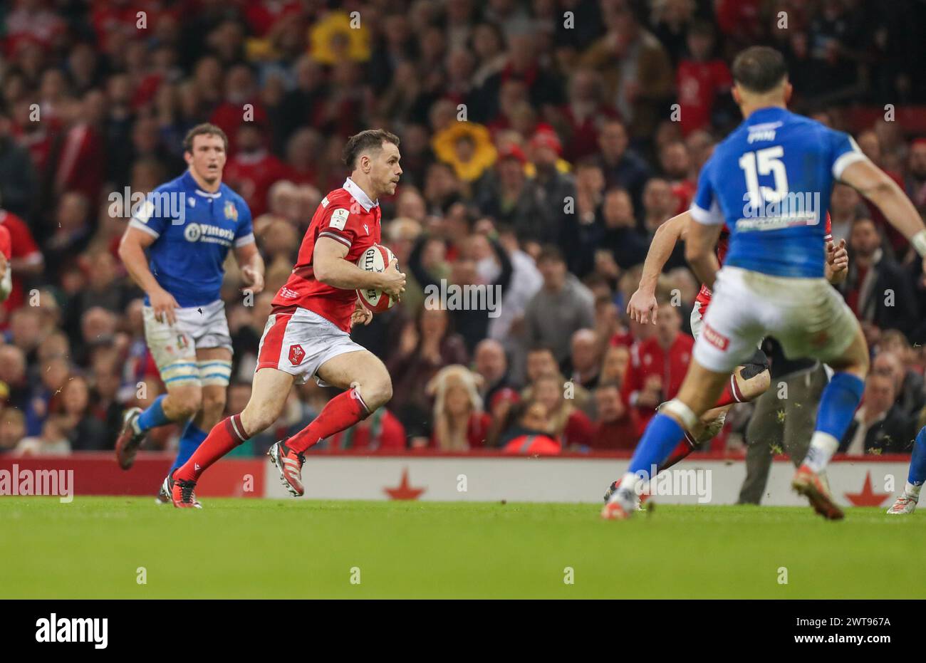 16th March 2024; Principality Stadium, Cardiff, Wales: Six Nations ...