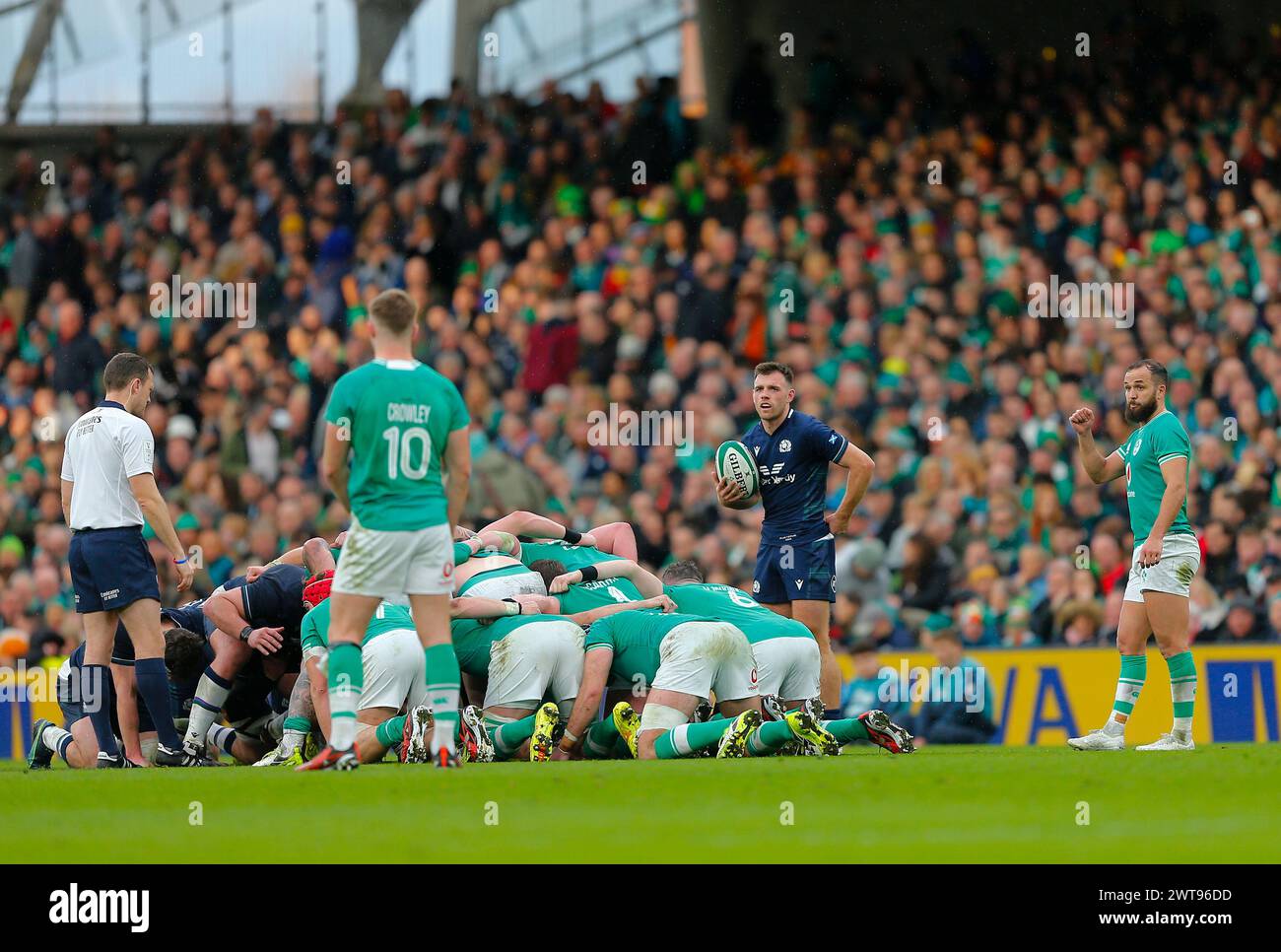 16th March 2024; Aviva Stadium, Dublin, Ireland: Six Nations ...