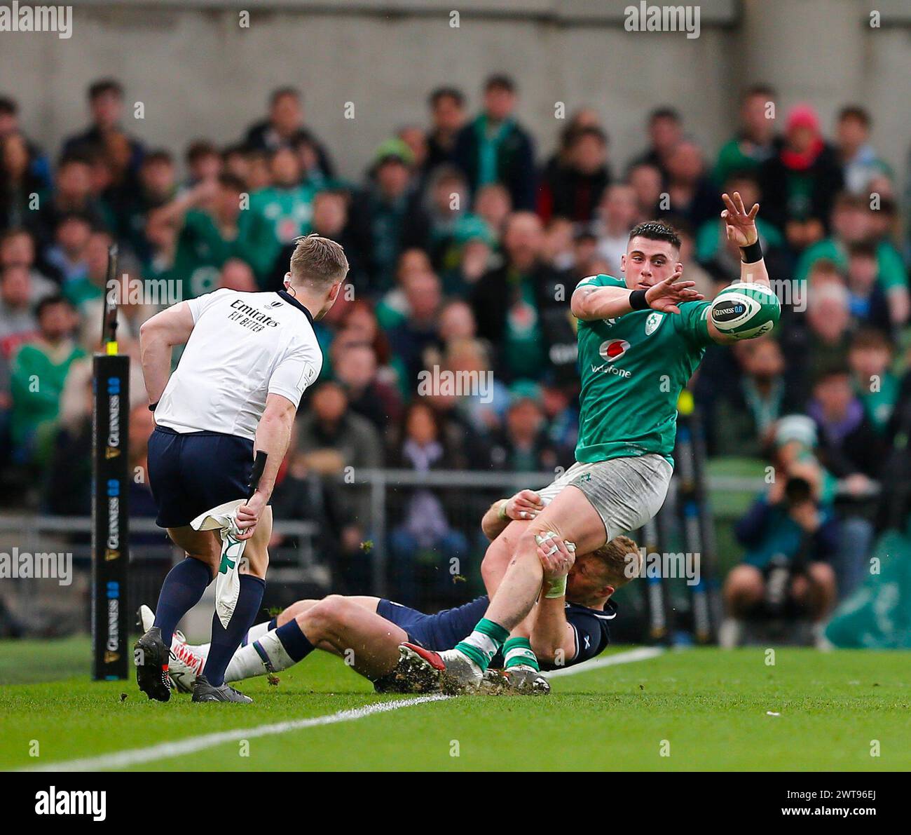16th March 2024; Aviva Stadium, Dublin, Ireland: Six Nations ...