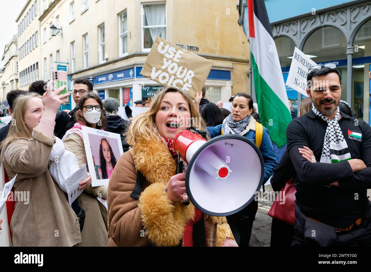 Bath, UK. 16th Mar, 2024. Welsh singer, actress and vocal advocate for ...
