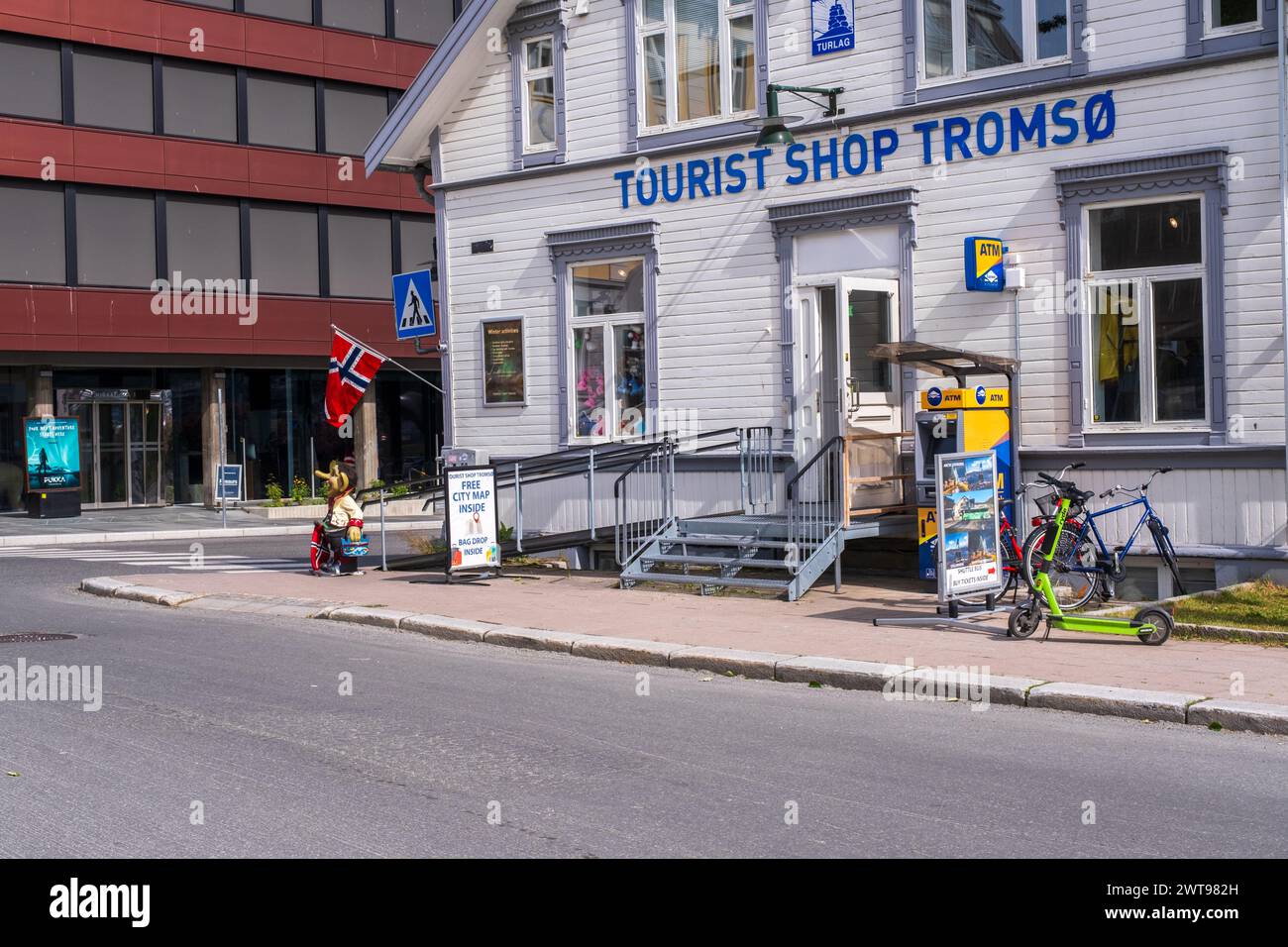 Tromso tourist shop hi-res stock photography and images - Alamy