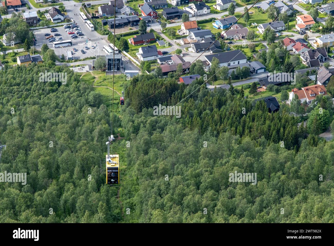 Norway tromso gondola hi-res stock photography and images - Alamy