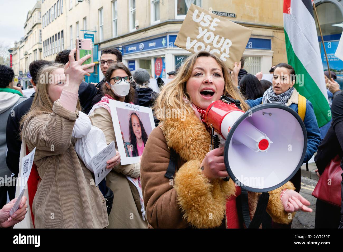 Bath, UK. 16th Mar, 2024. Welsh singer, actress and vocal advocate for ...