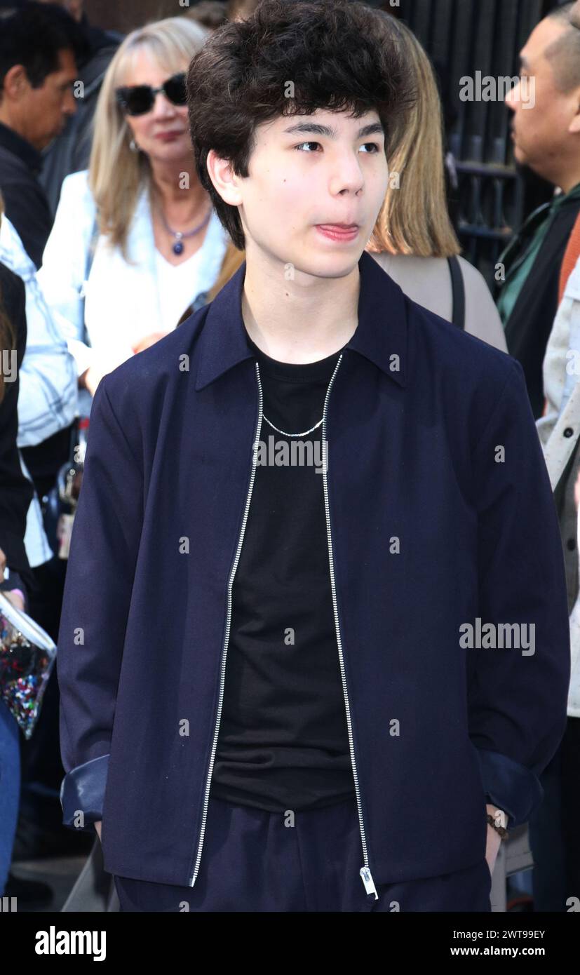 New York, NY, USA. 14th Mar, 2024. Logan Kim pictured as the cast of ...