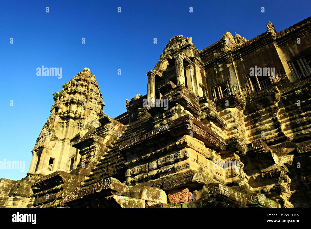 Angkor Wat is a temple complex in Cambodia and the largest religious monument in the world. Siem ...