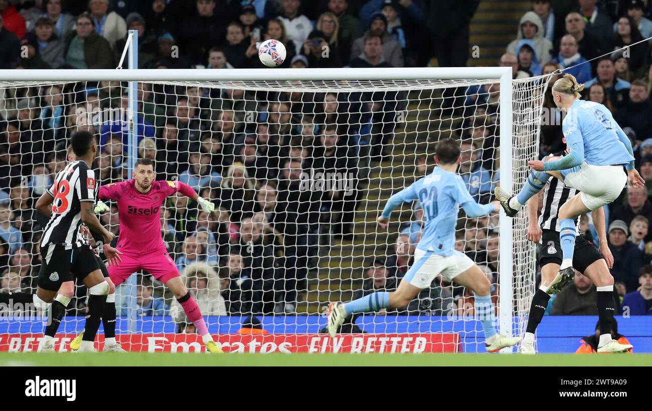 Etihad Stadium, Manchester, UK. 16th Mar, 2024. FA Cup Quarter Final ...