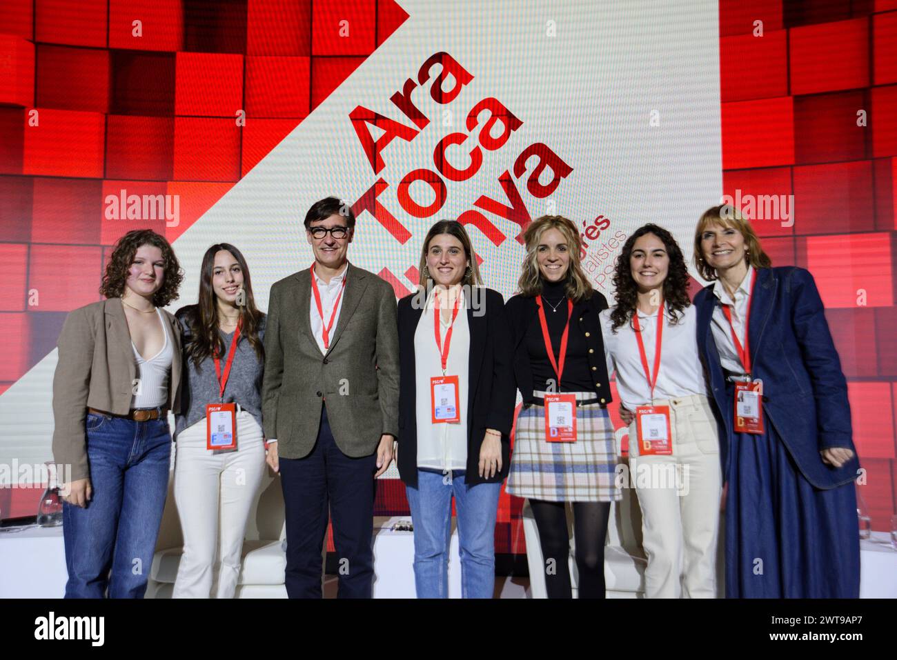 (2I-D) Socialist Youth activist and granddaughter of Ernest Lluch, Ana ...