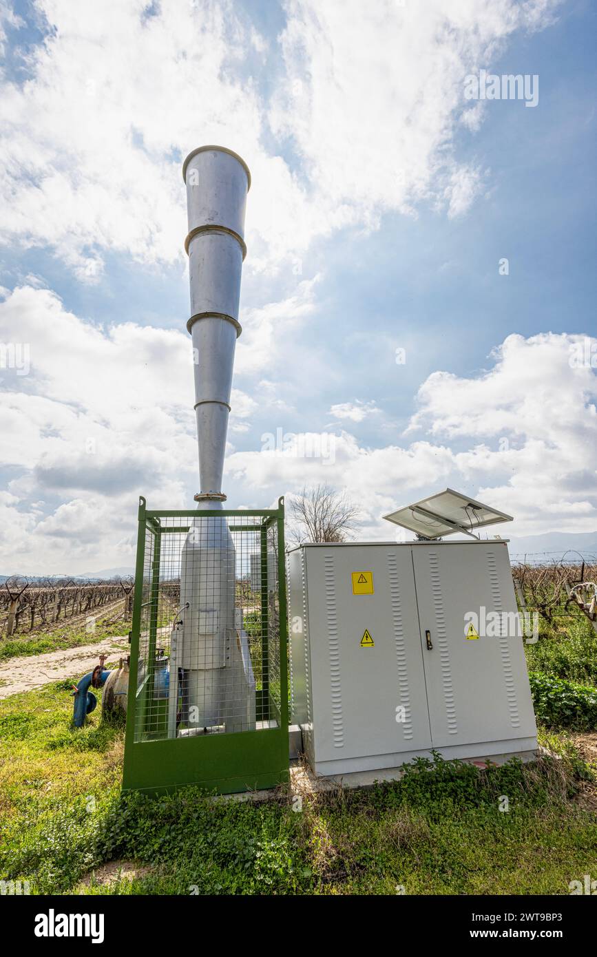 Anti-rocket missile system in the area preventing the spread of hail ...