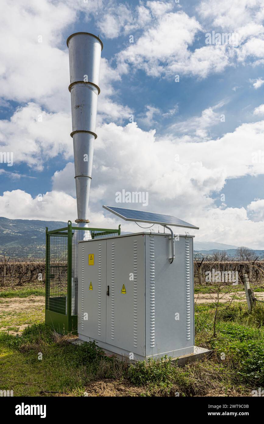 Anti-rocket missile system in the area preventing the spread of hail ...