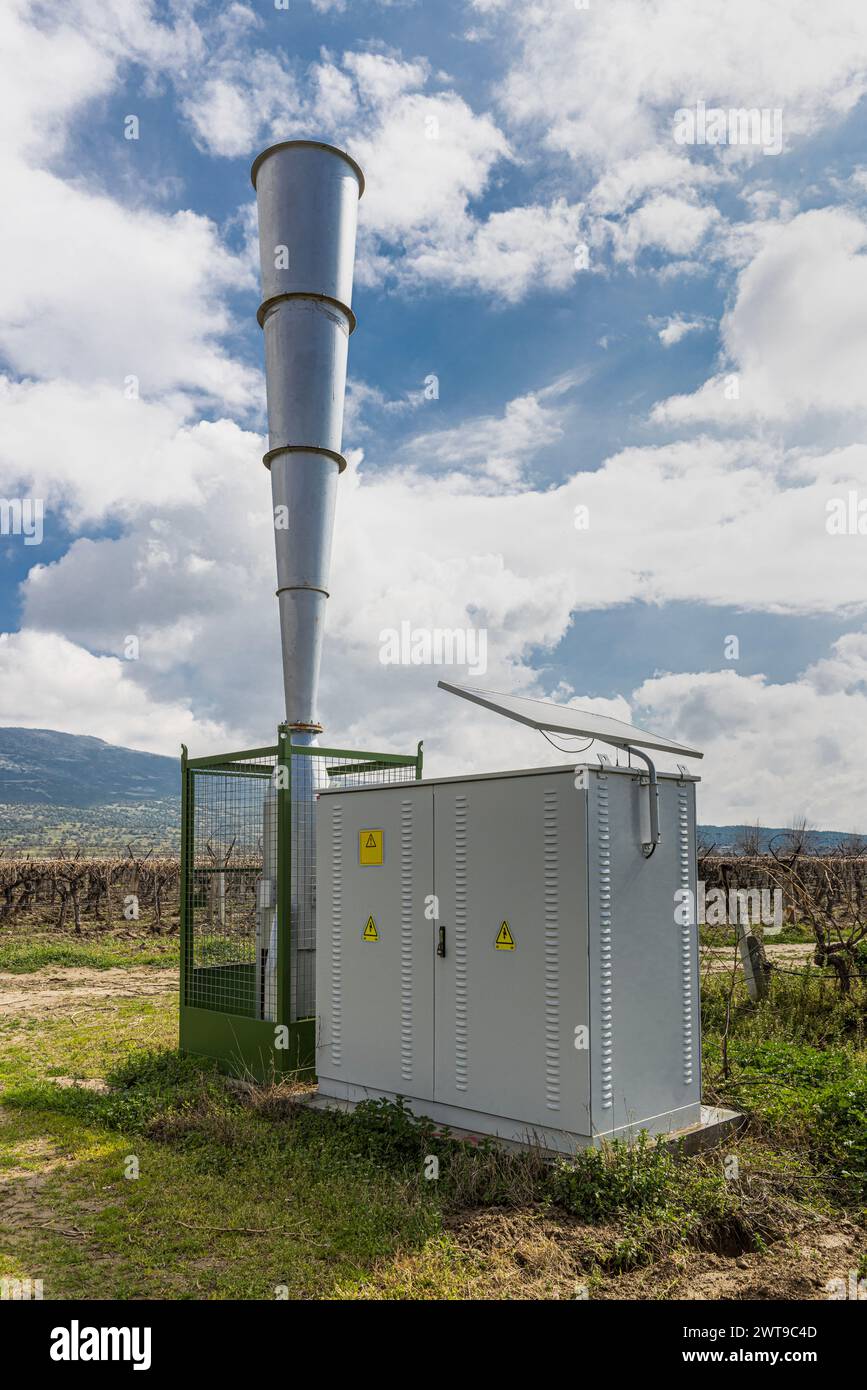 Anti-rocket missile system in the area preventing the spread of hail ...