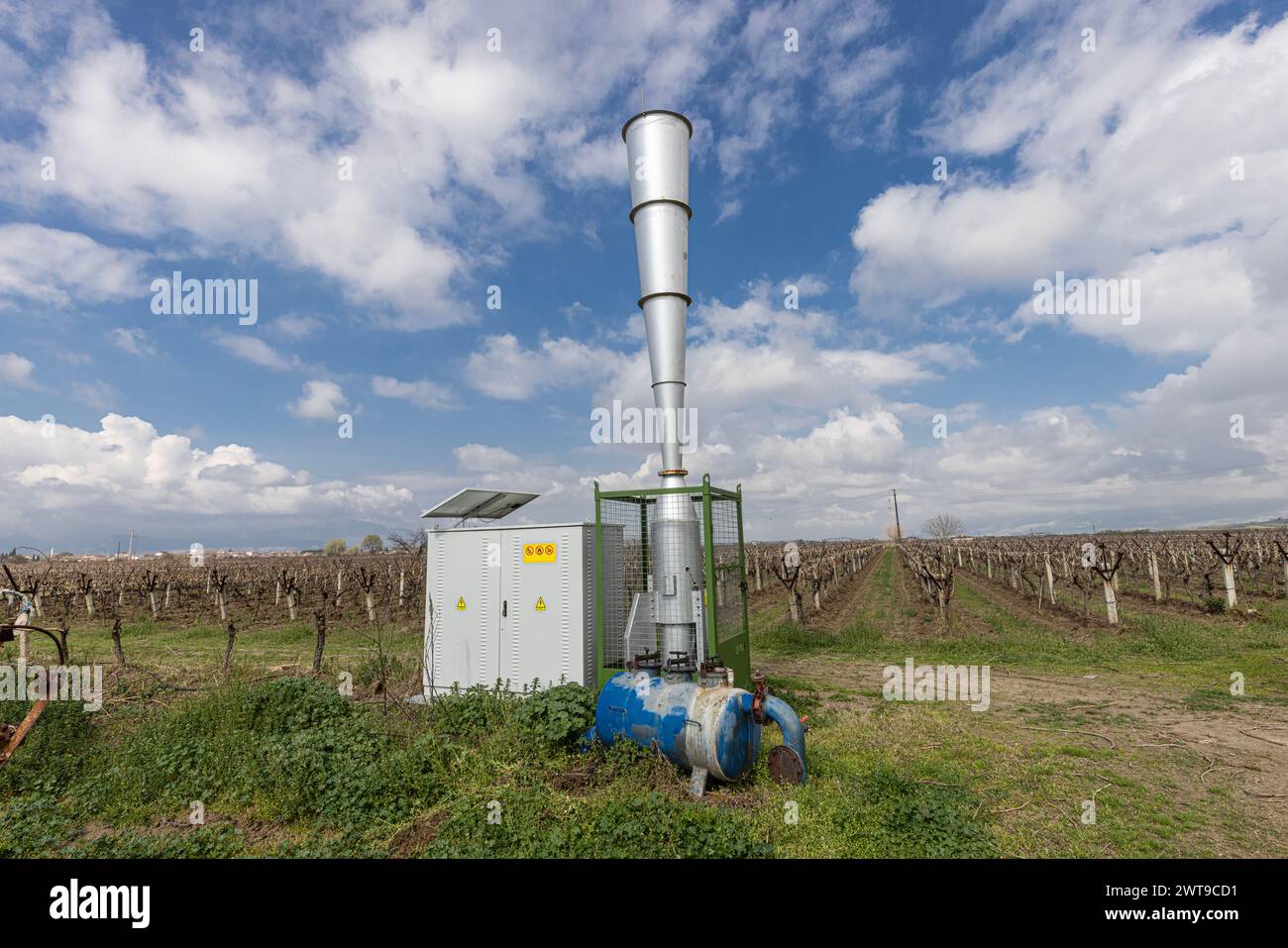 Anti-rocket missile system in the area preventing the spread of hail ...