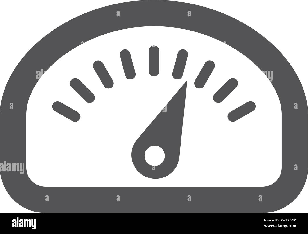 Speedometer speed indicator Black and White Stock Photos & Images - Alamy