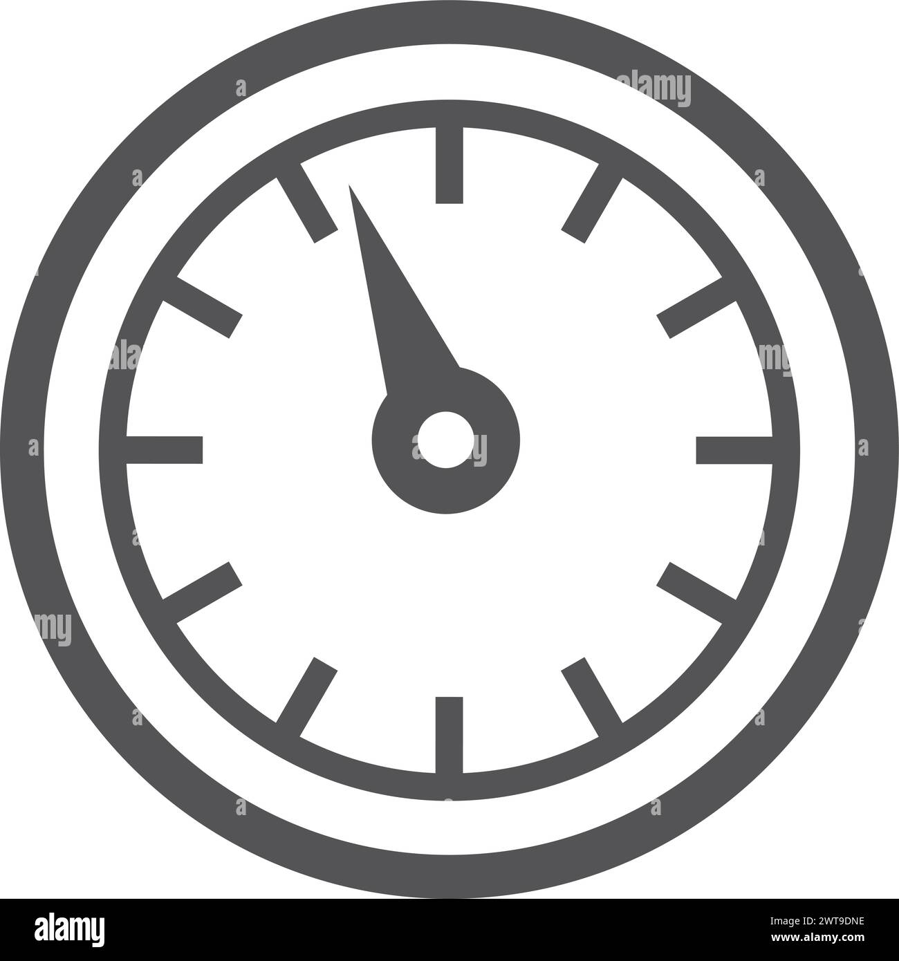 Pressure measurement symbol. Tachometer icon. Control panel Stock ...