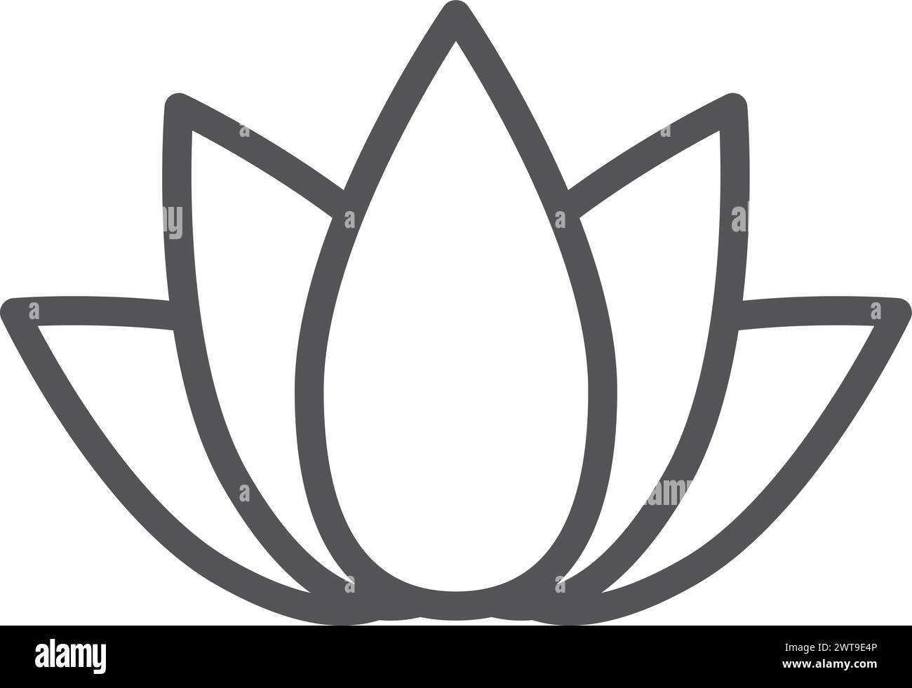 Lotus graphic Black and White Stock Photos & Images - Alamy