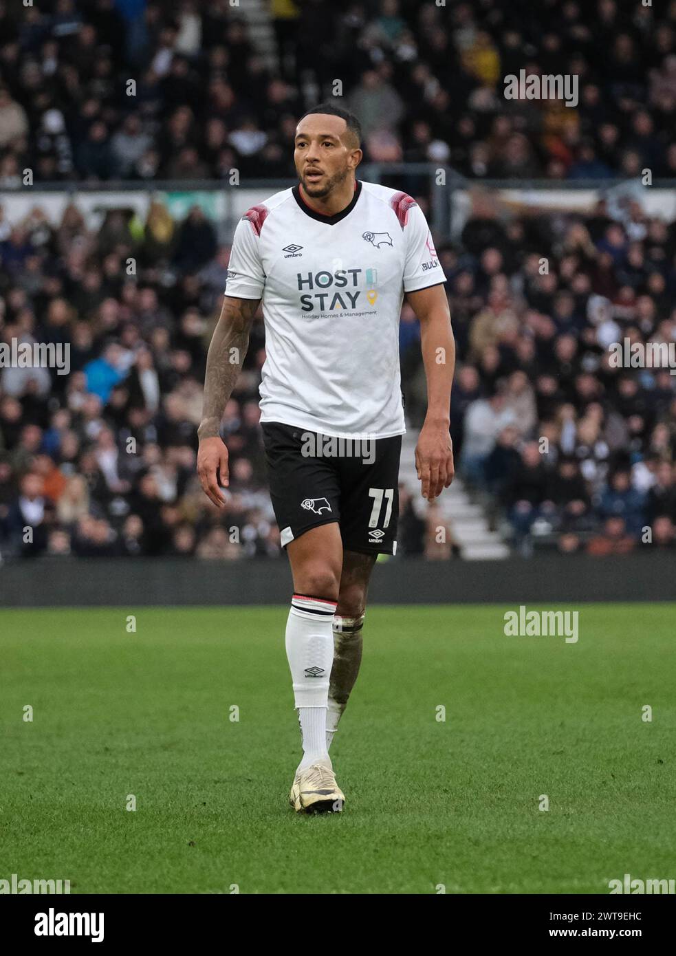 Pride Park, Derby, Derbyshire, UK. 16th Mar, 2024. League One Football ...