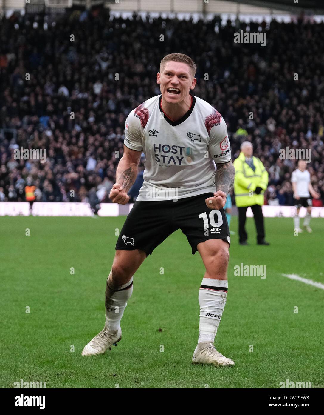 Pride Park, Derby, Derbyshire, UK. 16th Mar, 2024. League One Football ...