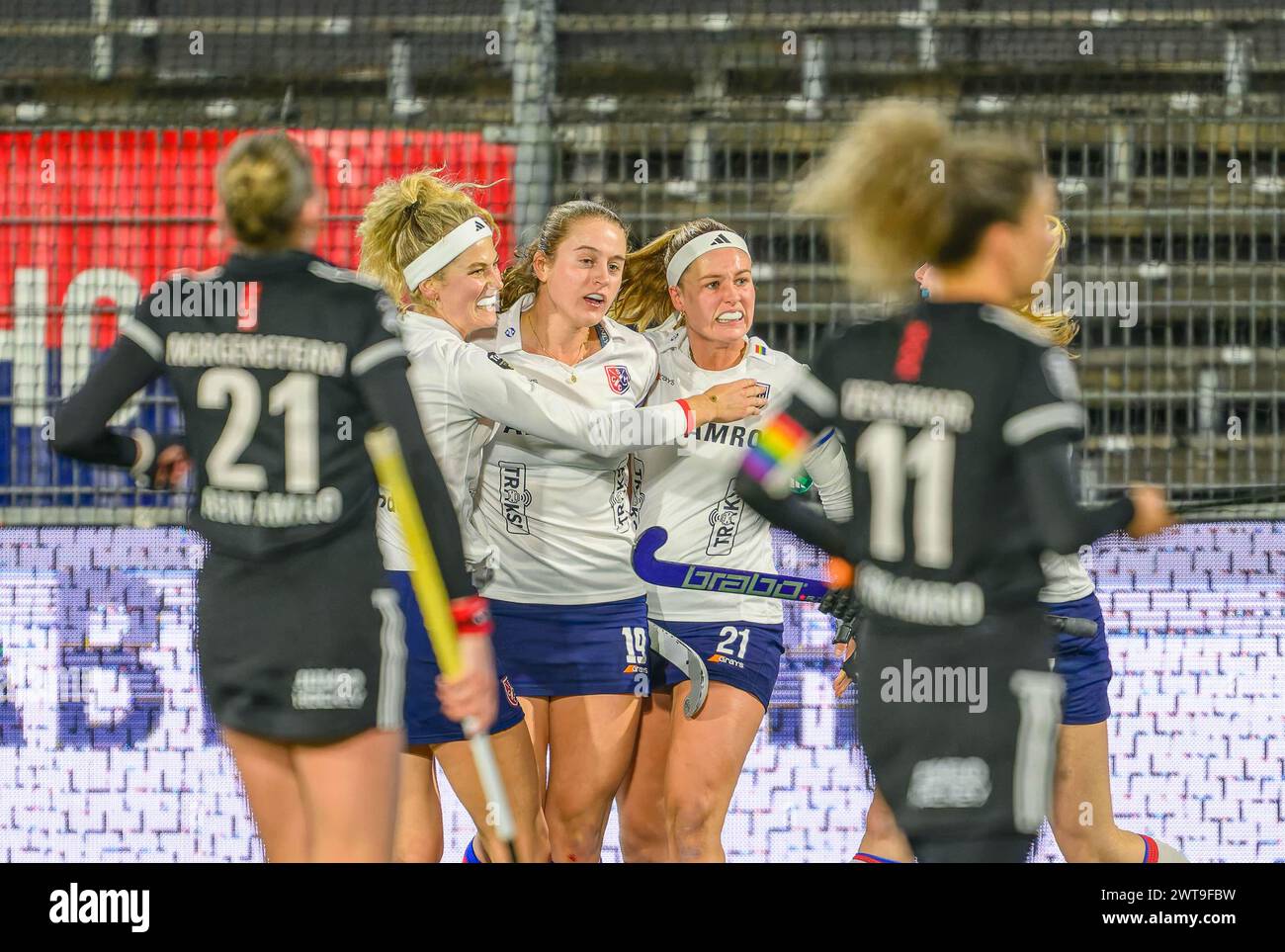 Amstelveen, Netherlands. 16th Mar, 2024. AMSTELVEEN, 16-03-2024 ...