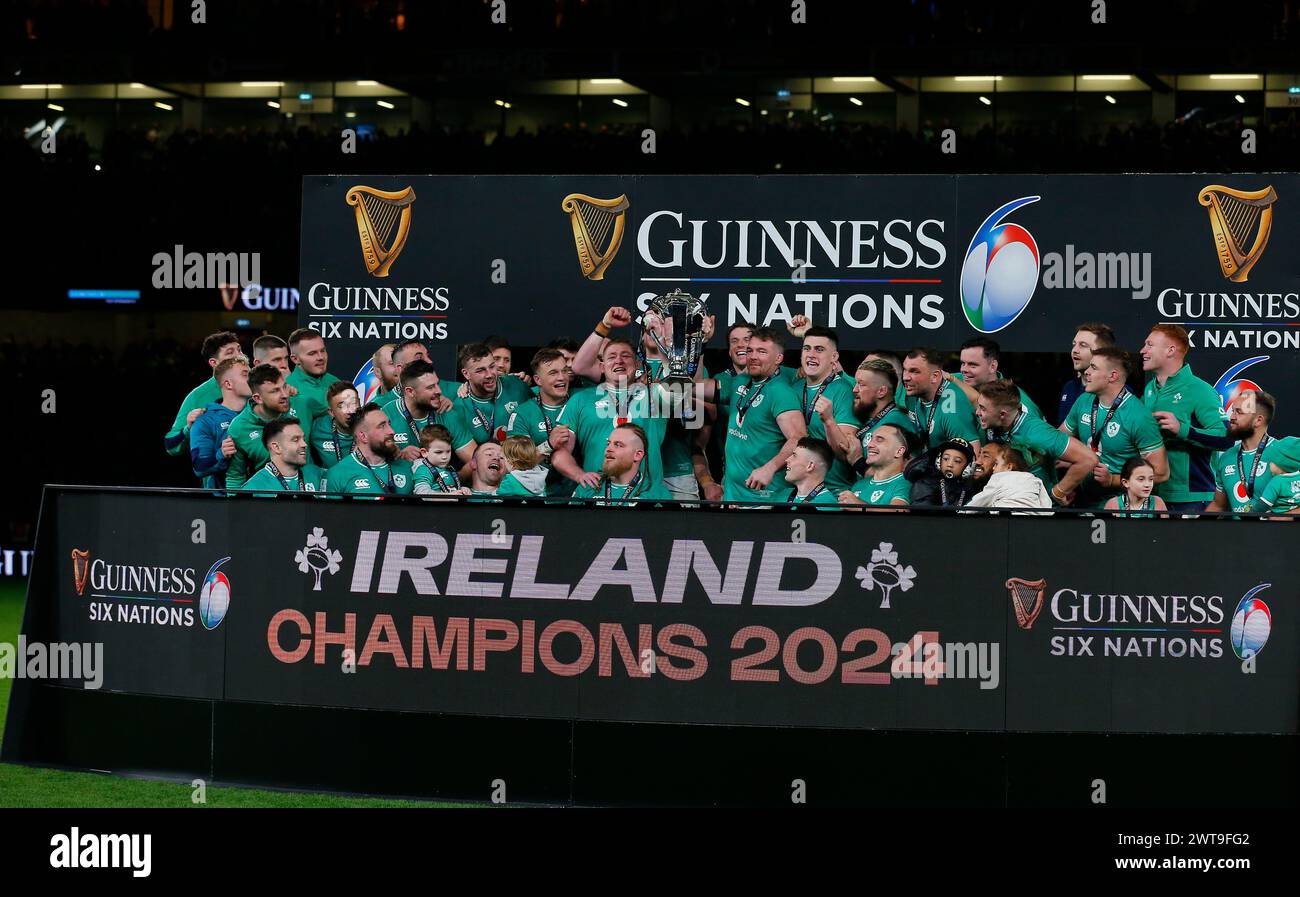 16th March 2024; Aviva Stadium, Dublin, Ireland: Six Nations ...