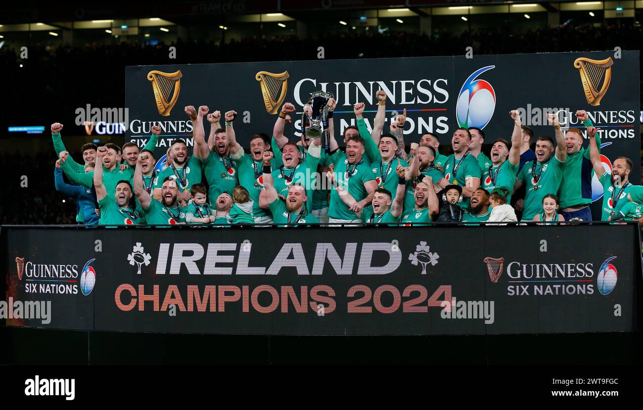 16th March 2024; Aviva Stadium, Dublin, Ireland: Six Nations ...