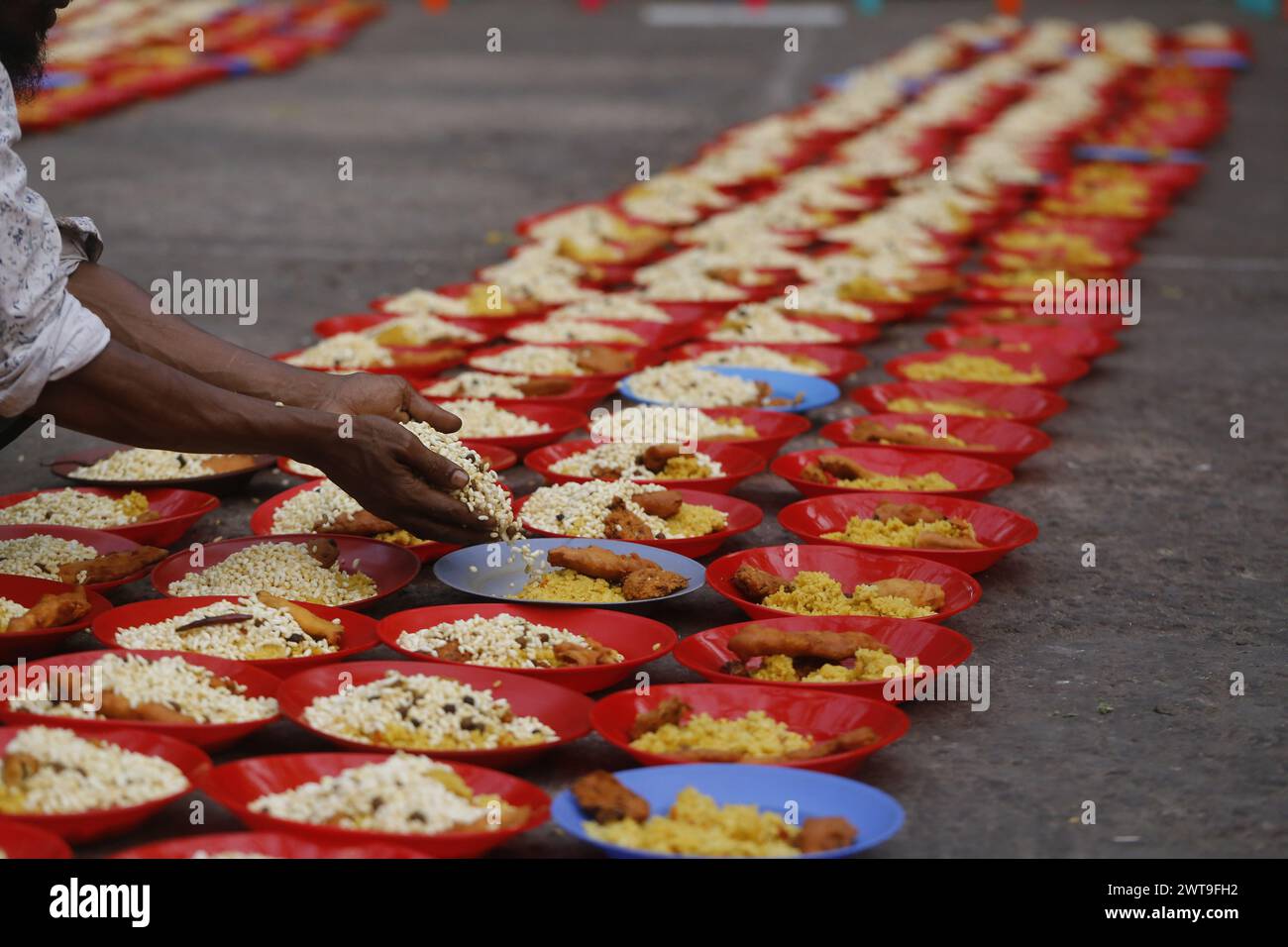 Iftar food prepared for Muslims Stock Photo - Alamy