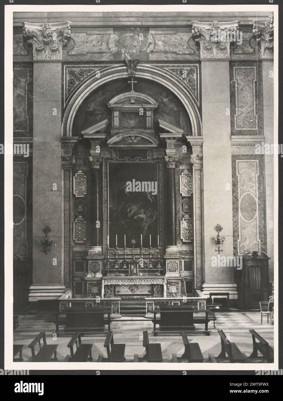 Lazio Roma Rome S. Carlo ai Catinari3. Hutzel, Max 1960-1990 Interior ...