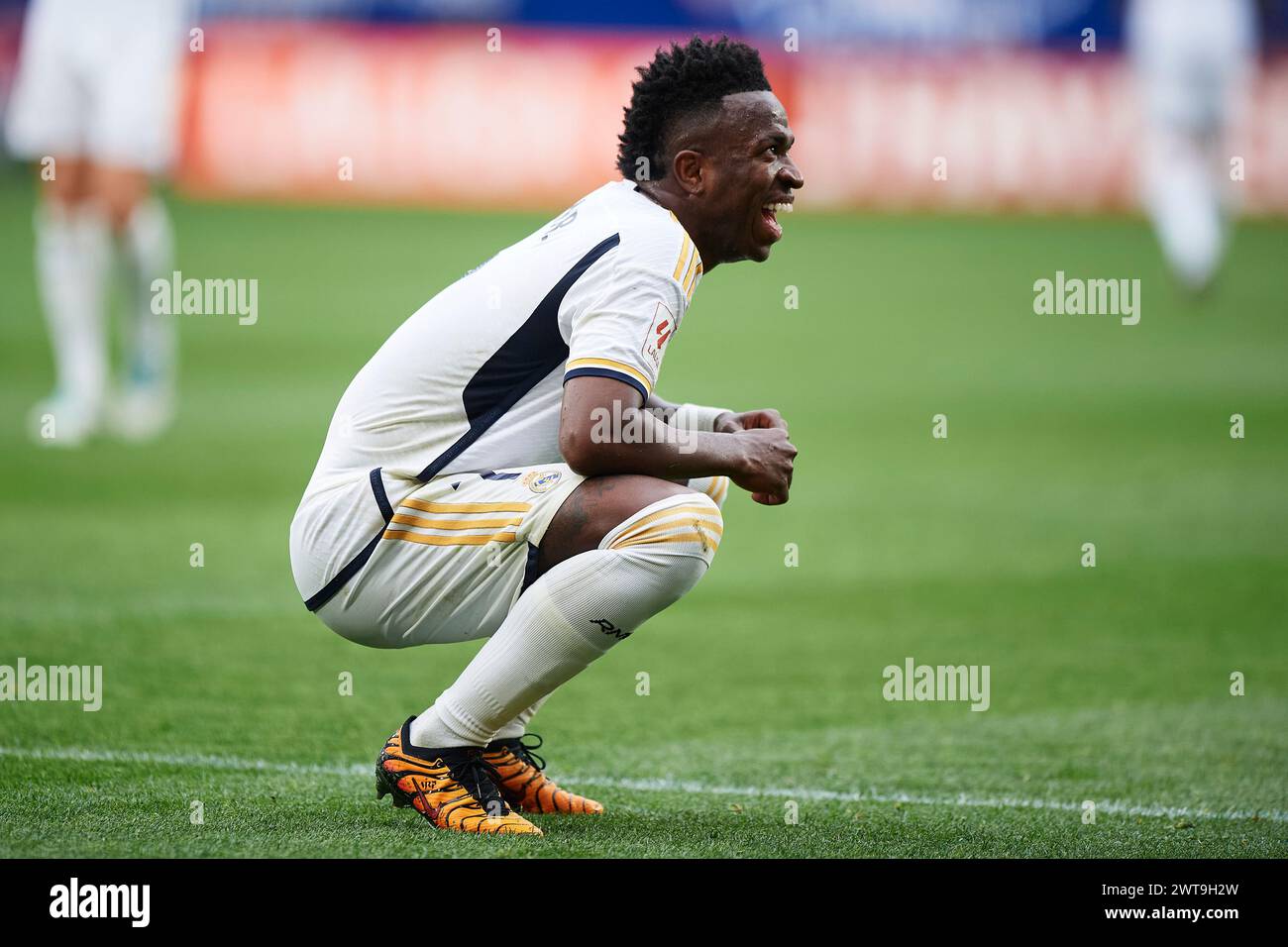 Vinicius junior reacts hi-res stock photography and images - Alamy