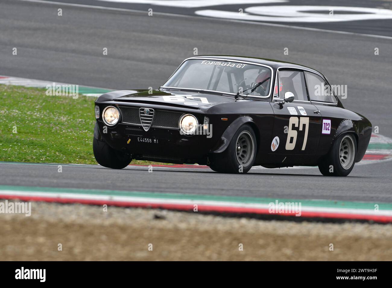 Scarperia, 2 April 2023: Alfa Romeo Giulia Sprint GTA 1969 in action ...