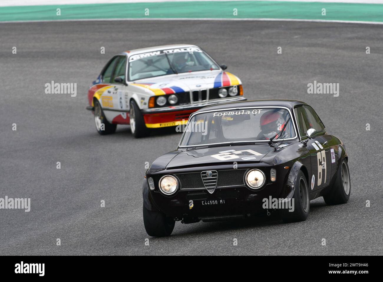 Scarperia, 2 April 2023: Alfa Romeo Giulia Sprint GTA 1969 in action ...