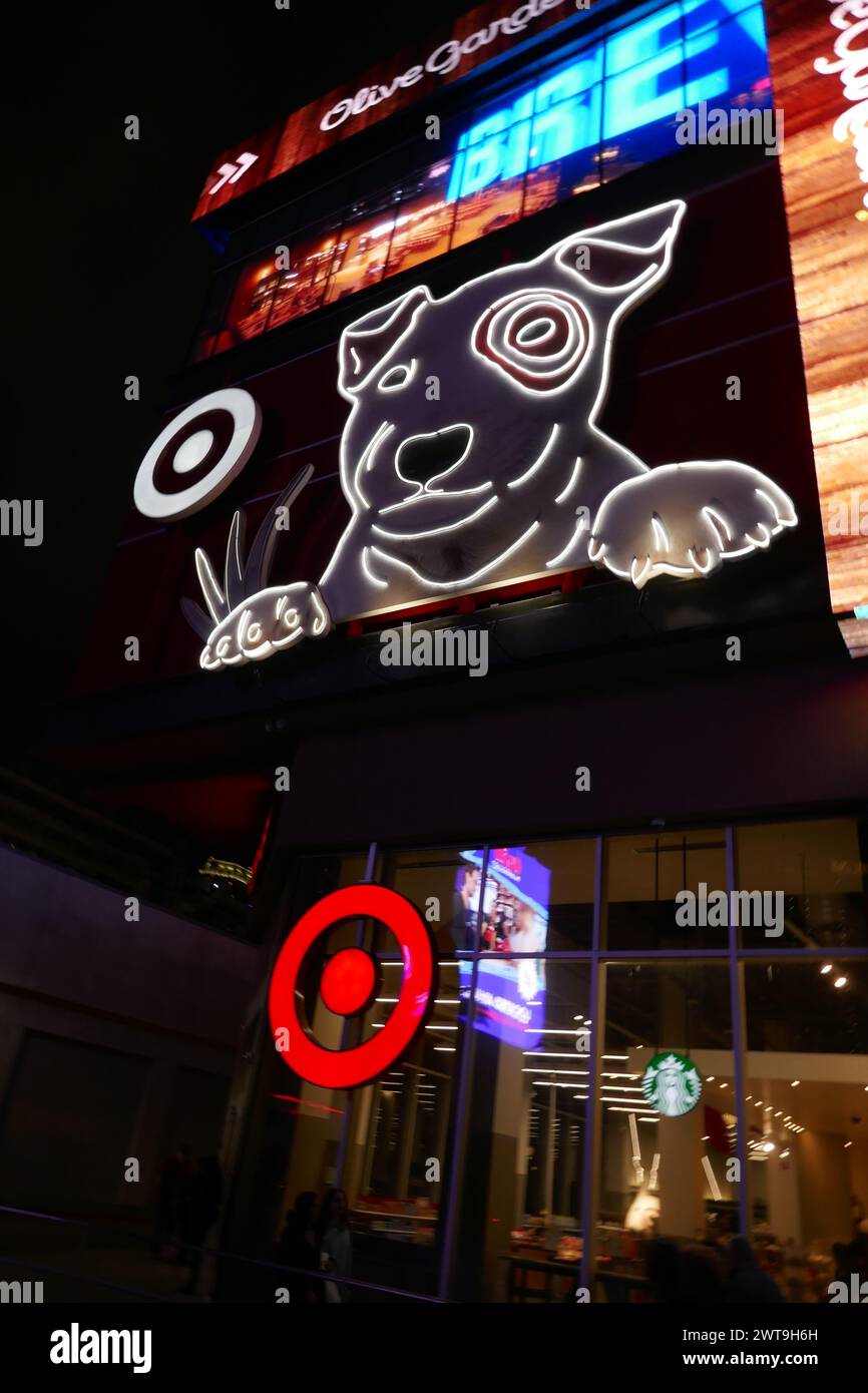 Las Vegas, Nevada, USA 7th March 2024 Target on Las Vegas Blvd on March ...