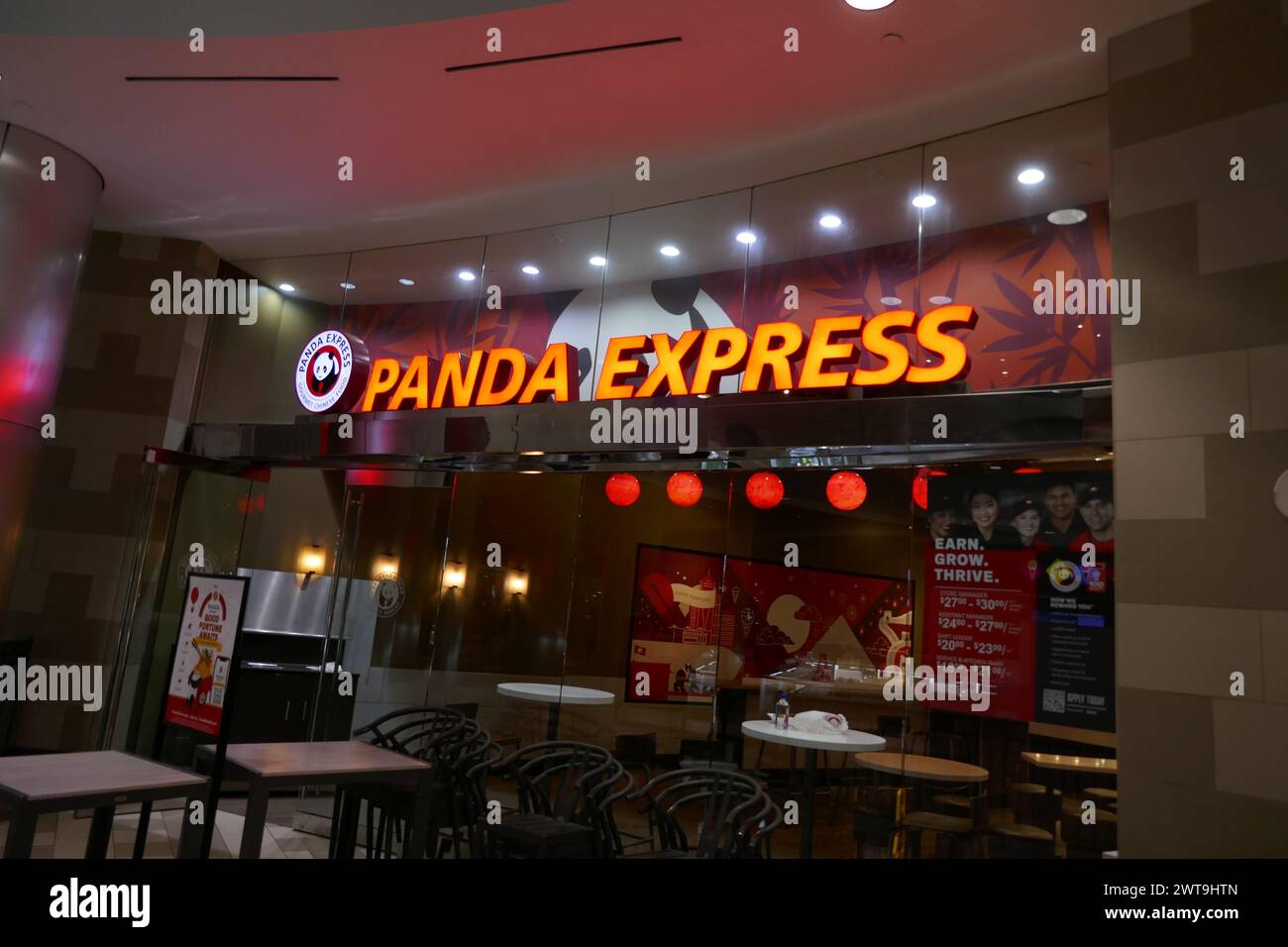 Las Vegas, Nevada, USA 7th March 2024 Panda Express on Las Vegas Blvd ...