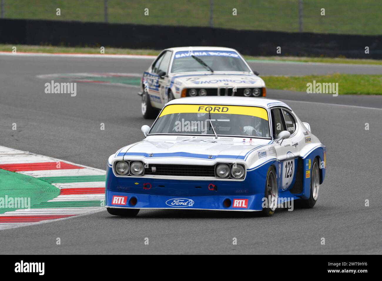 Scarperia, 2 April 2023: Ford Capri RS 3100 Cologne 1975 in action ...