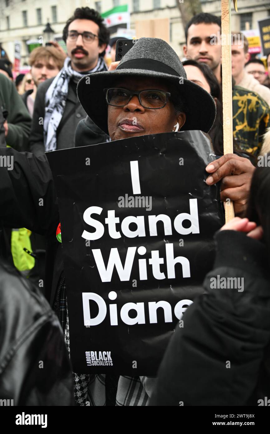 London, UK, March 16th, 2024. London protest and march on UN Anti ...